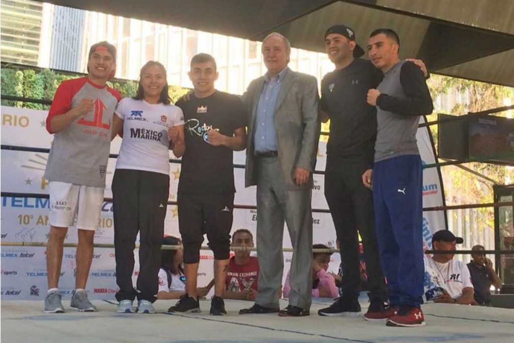 Becarios de Ring Telmex-Telcel brindan entrenamiento a puerta abierta ...