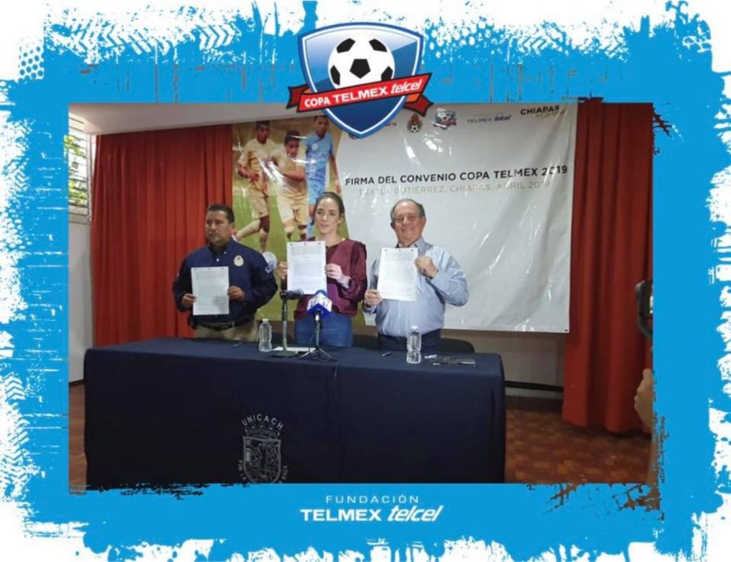 Se firma convenio para temporada 2019 de Copa Telmex Telcel en Chiapas ...